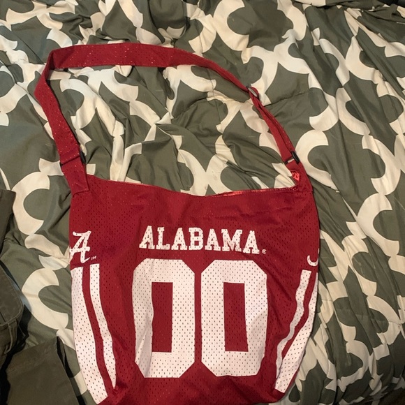 Bags | University Of Alabama Jersey Purse | Poshmark